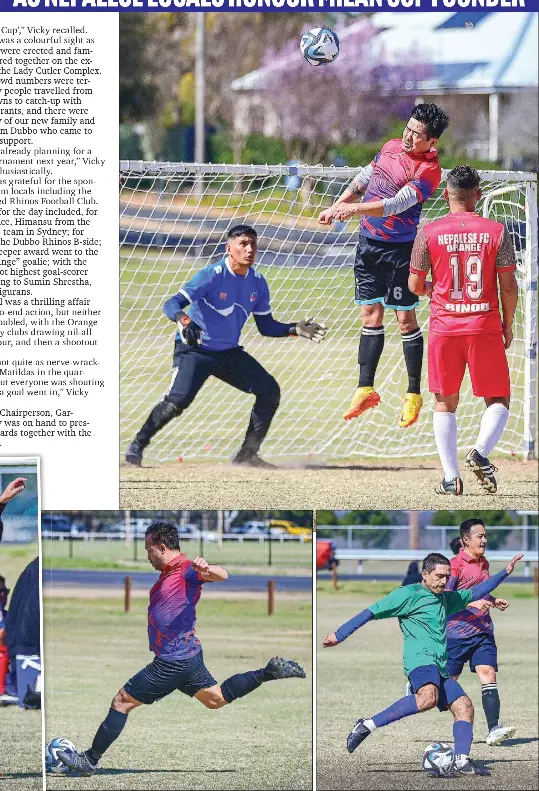 The “world game” as Nepalese locals honour Milan Cup founder - PressReader