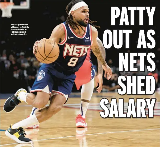 PATTY OUT AS NETS SHED SALARY - PressReader