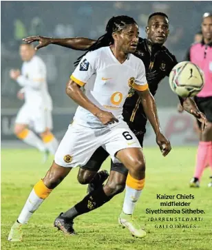 Sithebe thrilled to be in Chiefs’ starting IX - PressReader
