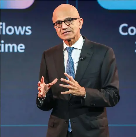 AI to offer well-paid, interestin­g jobs, Microsoft chief says ...