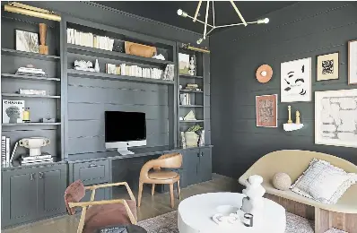 Far from gloomy, darker paints can create a cosy, more welcoming room - PressReader