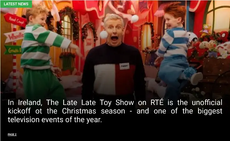 The Late Late Toy Show gets ready for blast off! How to watch from… - PressReader