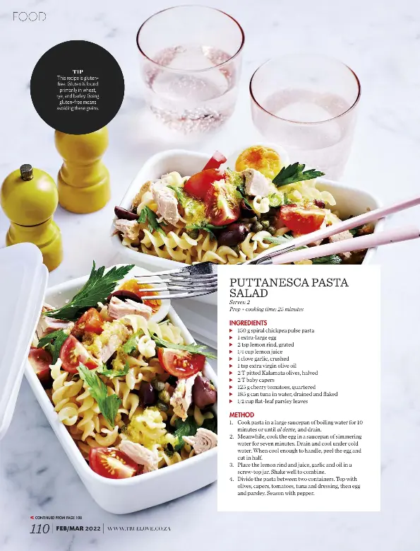 PUTTANESCA PASTA SALAD - PressReader