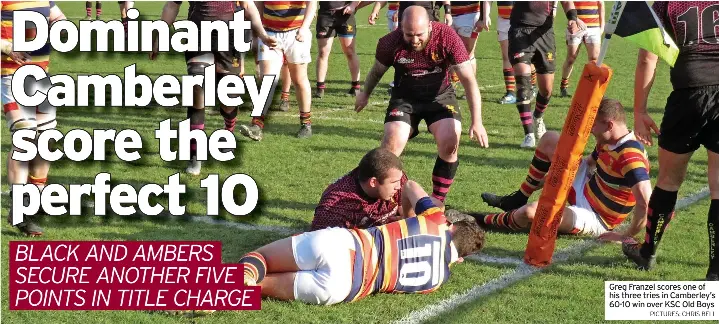 Dominant Camberley score the perfect 10 - PressReader