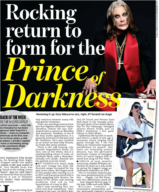 Rocking return to form for the Prince of Darkness - PressReader
