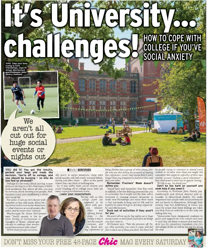 It’s University... challenges! - PressReader