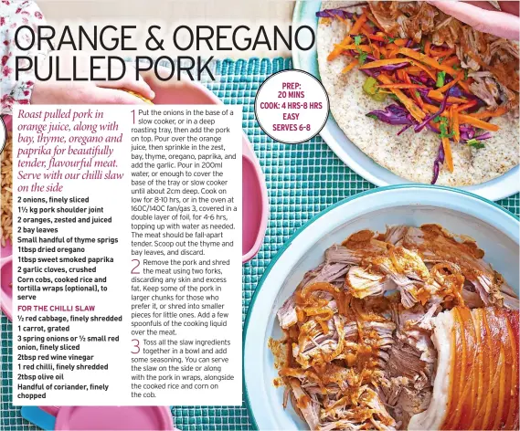 ORANGE & OREGANO PULLED PORK - PressReader