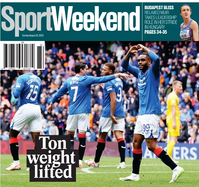 Ton weight lifted - PressReader