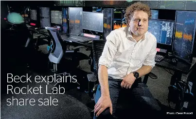 Beck explains Rocket Lab share sale - PressReader