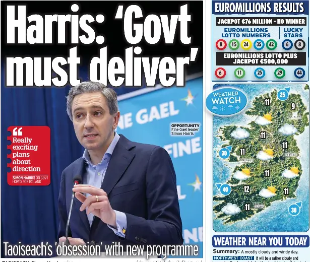 Harris: ‘Govt must deliver’ - PressReader