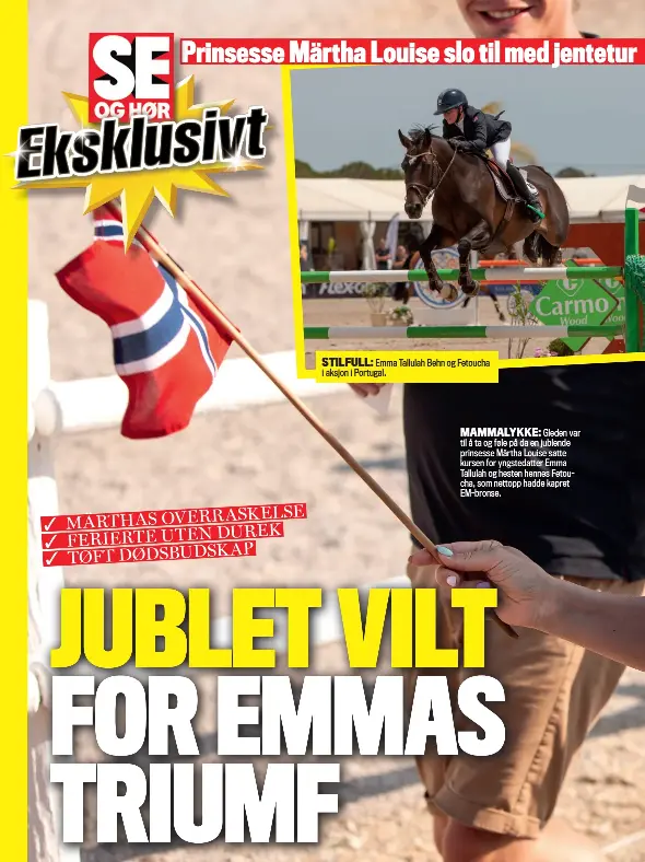 JUBLET VILT FOR EMMAS TRIUMF - PressReader