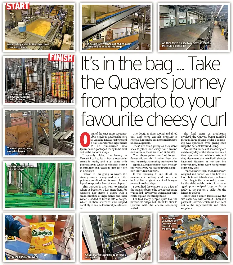 It’s in the bag ... Take the Quavers journey from potato to your ...