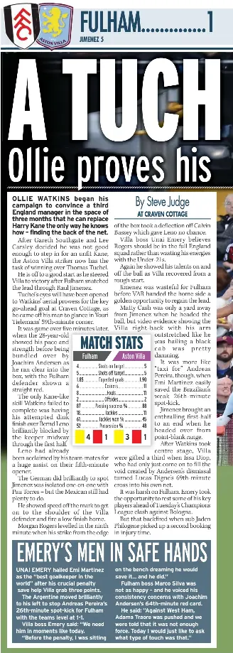 A TUCH Ollie proves his - PressReader