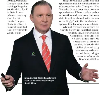 A Shoprite/Choppies merger: why not? - PressReader