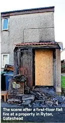 Pair quizzed over blaze at first floor flat - PressReader