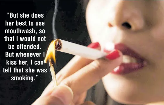 Girlfriend won’t stop smoking - PressReader