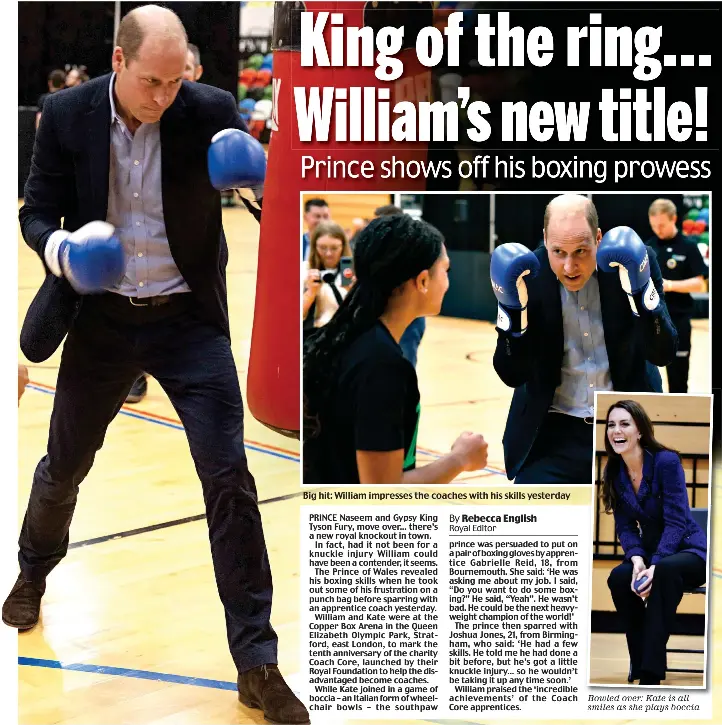 King of the ring... William’s new title! - PressReader