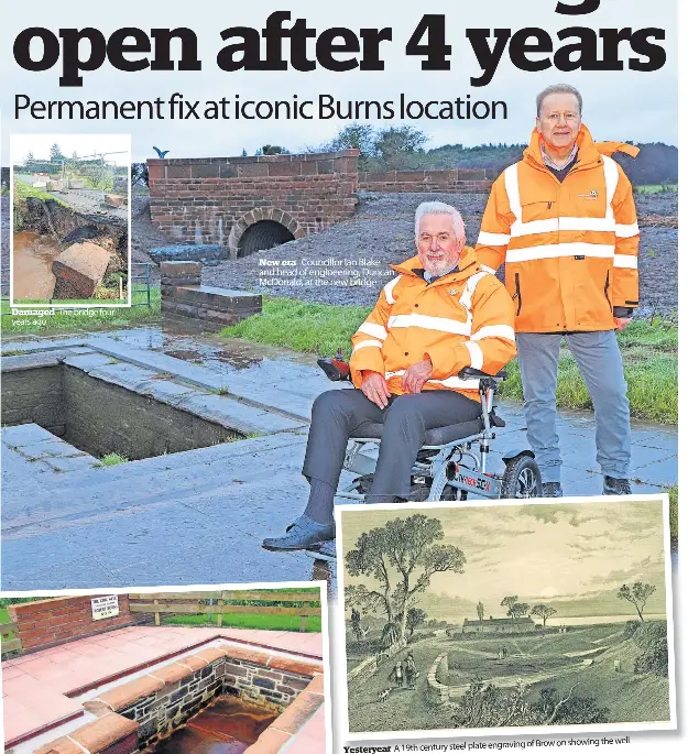 Brow Well bridge open after 4 years - PressReader