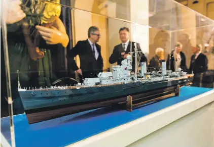 HMS Penelope (97) coming home on 75th anniversar­y of its sinking ...