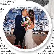 Sparks fly for couple on adventure of a lifetime at huge Coldplay show - PressReader