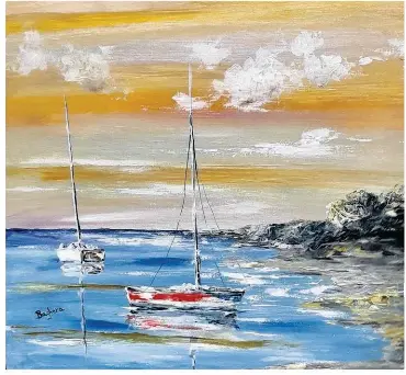 La peintre Baghéra à l’Office du tourisme du 1er au 29 juin - PressReader