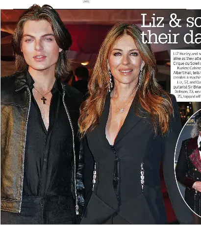Liz & son show their dark side - PressReader