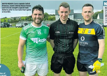 Underpar Curry are stunned by a zestful Calry-St Joseph’s - PressReader