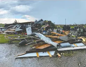 Two significan­t tornadoes hit southern Alberta in '22 - PressReader