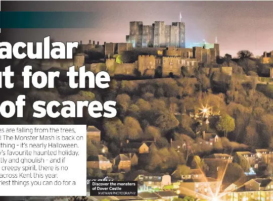 Spooktacul­ar days out for the season of scares Fort Amherst’s terrifying scare maze - PressReader