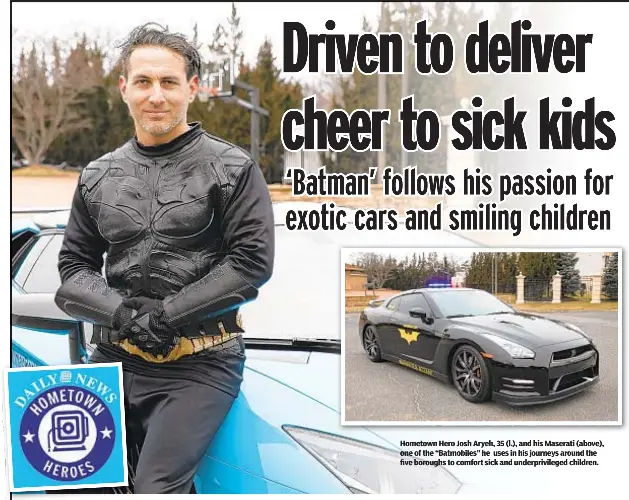 Driven to deliver cheer to sick kids - PressReader