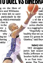TNT CARRIES EXTRA WEAPONS INTO DUEL VS GINEBRA - PressReader