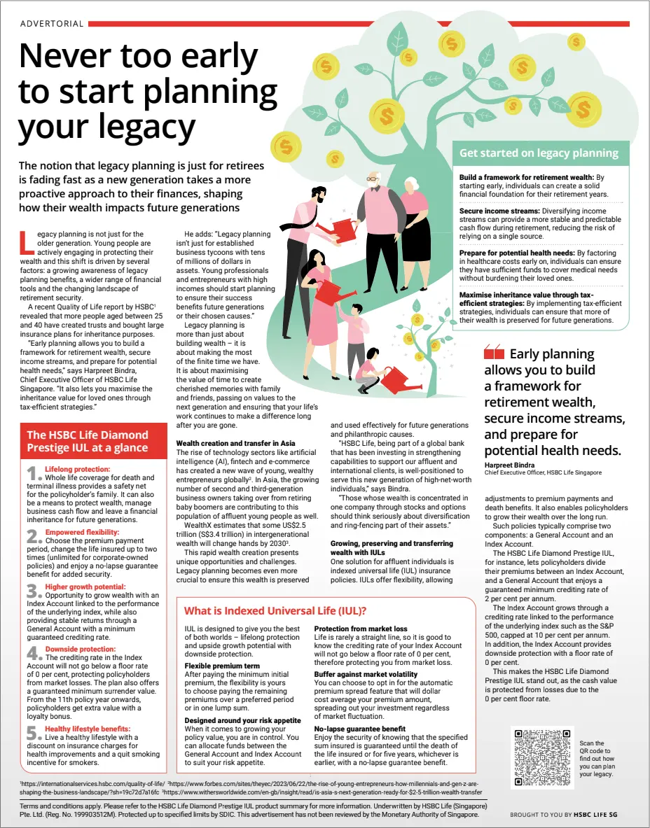 Never too early to start planning your legacy - PressReader