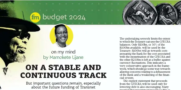 ON A STABLE AND CONTINUOUS TRACK - PressReader