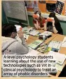 Glyn’s ‘mind palace’ helps students reduce exam anxiety with virtual reality - PressReader
