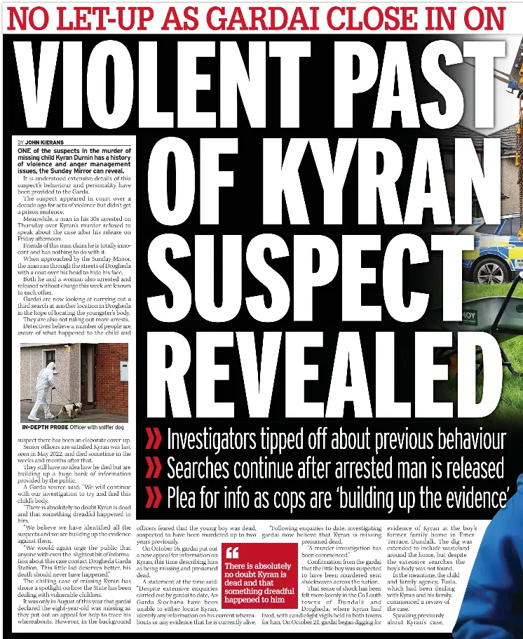 VIOLENT PAST OF KYRAN SUSPECT REVEALED - PressReader