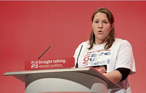 Labour chief says she is optimistic for party in 2026 - PressReader