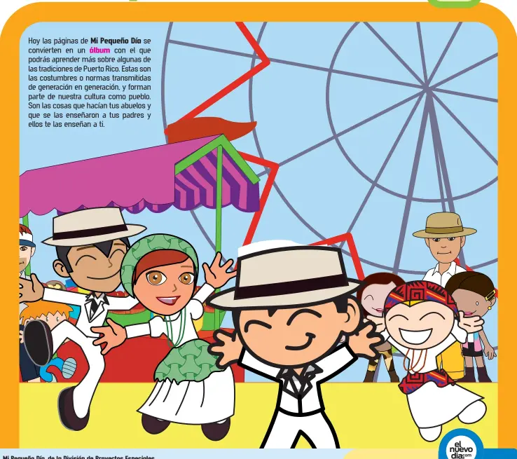 Costumbres Y Tradiciones De Puerto Rico Folletos Ilustrados Sobre