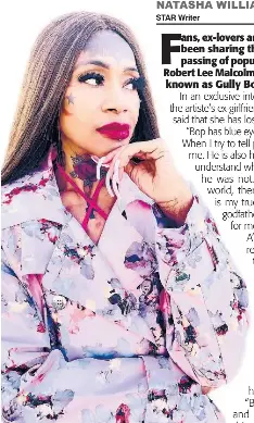 A’mari mourns ‘true love’ Gully Bop - PressReader