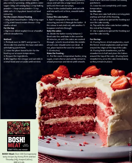 Red velvet cake - PressReader