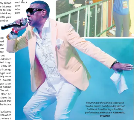 Goddy Goddy recovering from Bell’s Palsy - PressReader