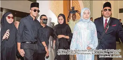 ‘Tangguh bicara bukan sebab Bella, Aliff berbaik’ - PressReader