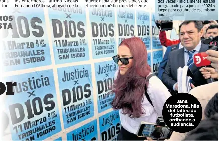 2 Argentina pendiente de juicio por muerte de Maradona - PressReader