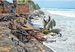 The onslaught of the waves - PressReader