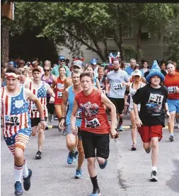 Degray Lake Resort State Park 9th annual 4th of July Freedom 5k/10k Fun Run - PressReader