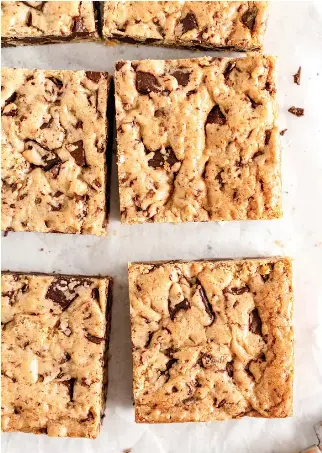 CHOCOLATE CHIP COOKIE BARS - PressReader