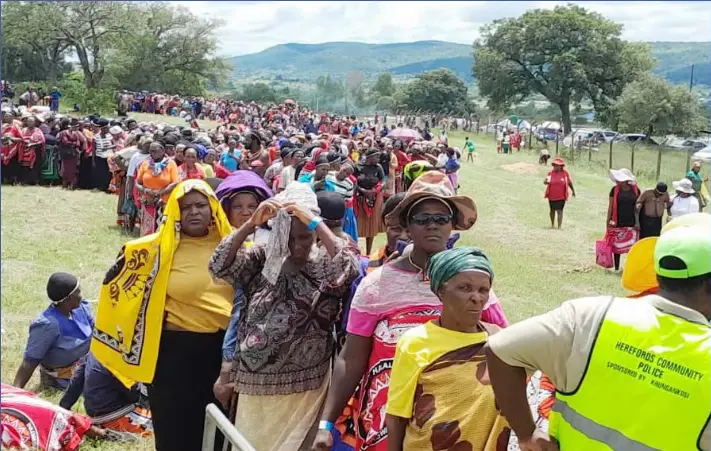 Lutsango receive gifts from Their Majesties at Buganu Ceremony ...