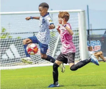 Ballaz enjoy early success as Jamaican youngsters take on the USA Cup ...