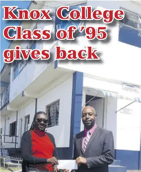 Knox College Class of ’95 gives back - PressReader