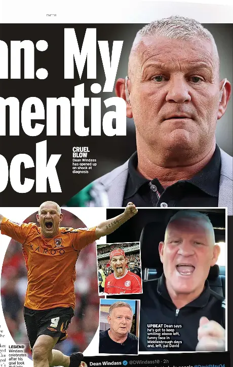 Dean: My dementia shock - PressReader