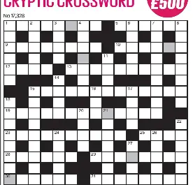 CRYPTIC CROSSWORD - PressReader